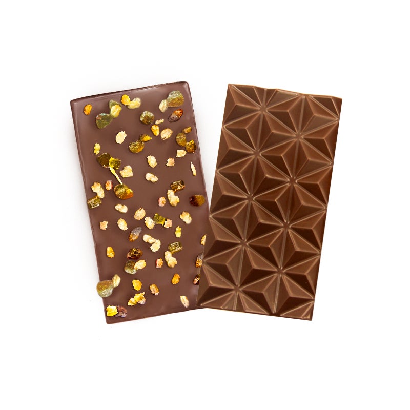 Halo-Halo Pinipig Dark Chocolate Bar** | Kokak Chocolates