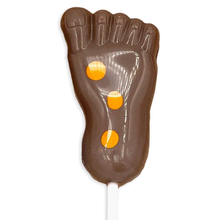 Milk Chocolate Choco-Foot Lolly** | Kokak Chocolates