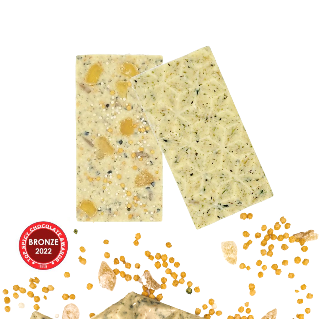Umami White Chocolate Bar** | Kokak Chocolates Umami White Chocolate Bar** | Kokak Chocolates